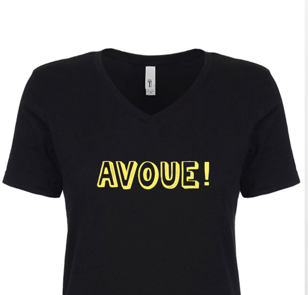 AVOUE. ENFANT/ADO/HOMME/FEMME t-shirt – Mère ordinaire