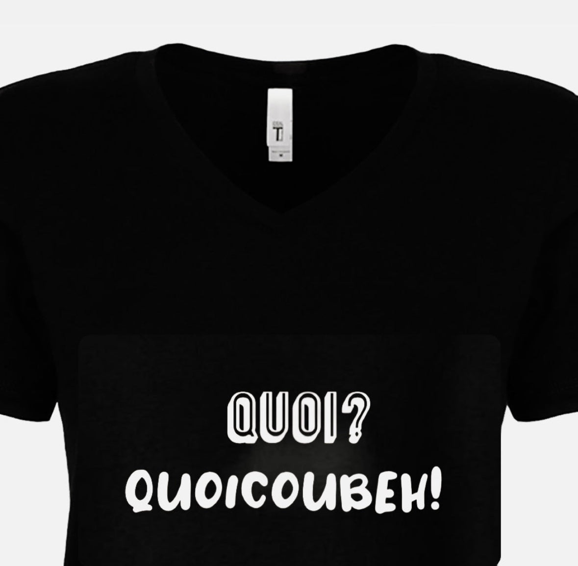 « Quoi? QUOICOUBEH » enfant /femme/ado/homme t-shirt – Mère ordinaire