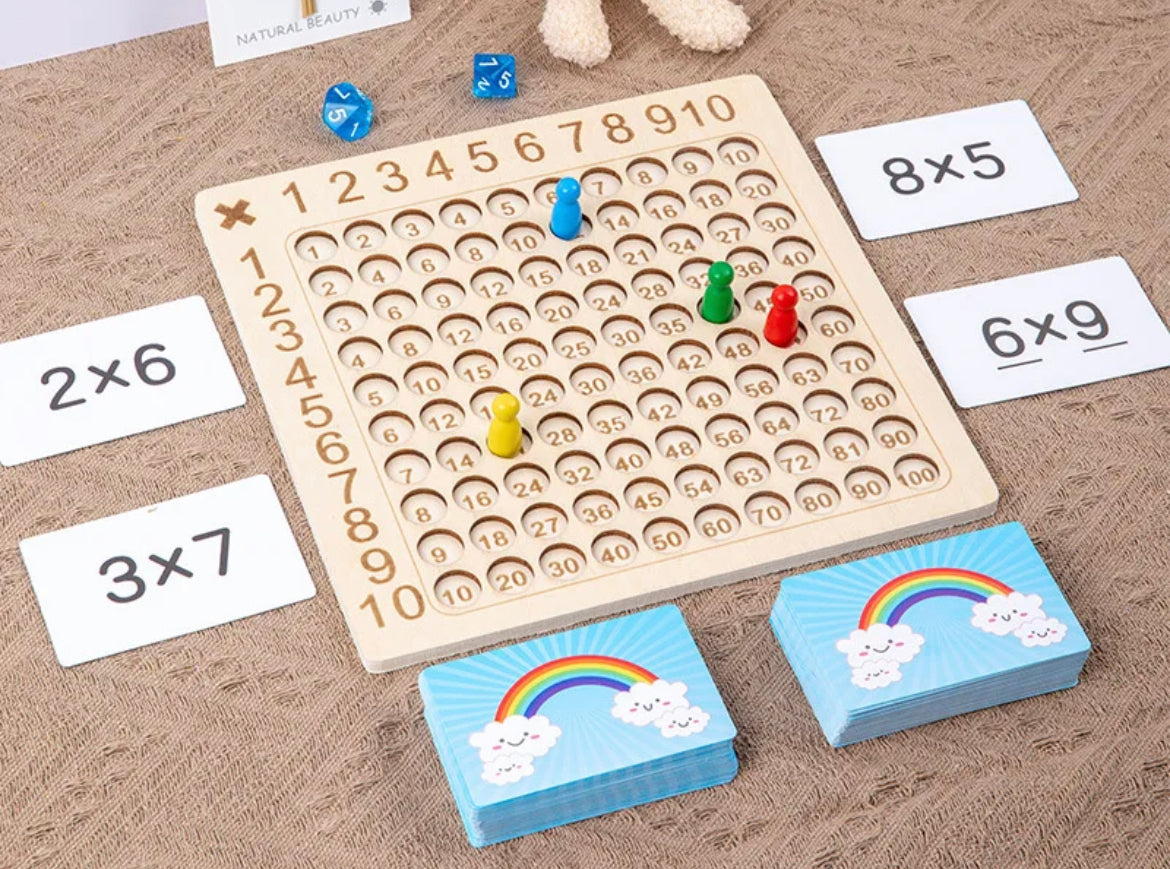 La bataille de multiplications de Ricci 7-99ans *boîte abîmée jeu parf ...